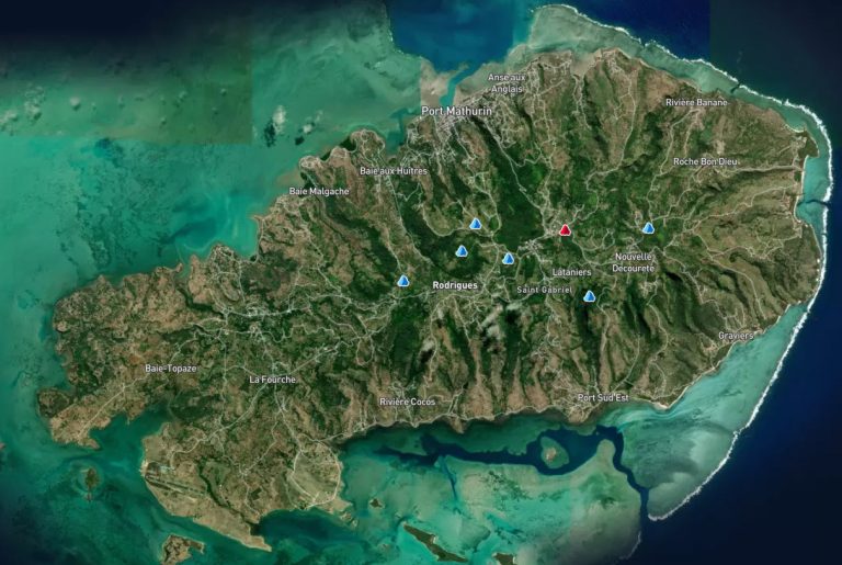 Montagnes à Île Rodrigues - www.voyage-Rodrigues.com